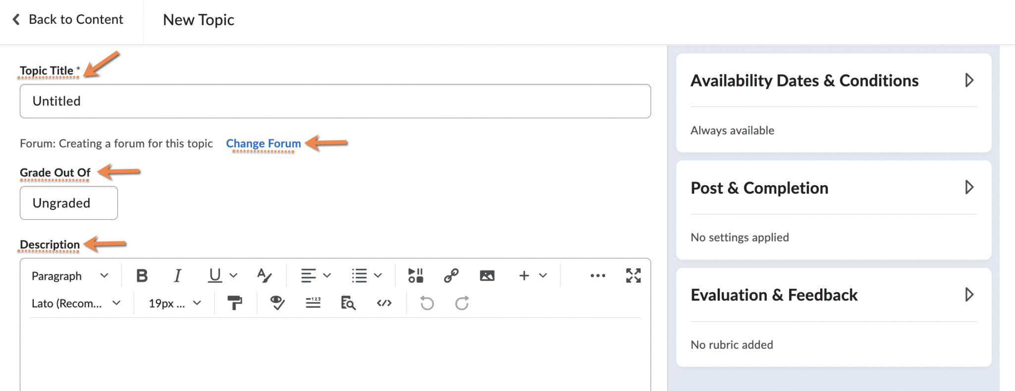 Online Discussions – Brightspace Essentials