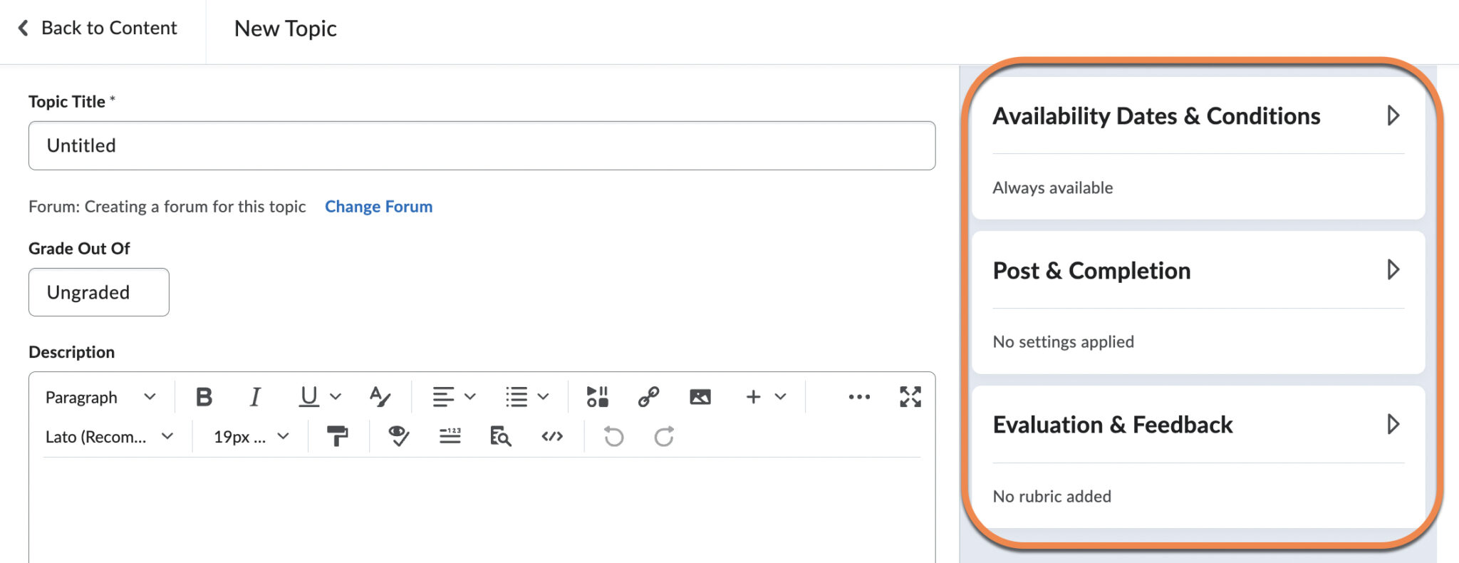 Online Discussions – Brightspace Essentials