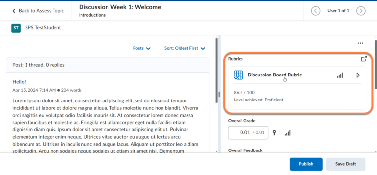 Grading – Brightspace Essentials