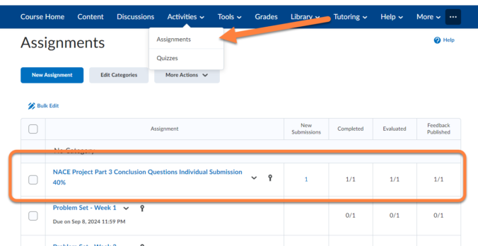 Grading – Brightspace Essentials