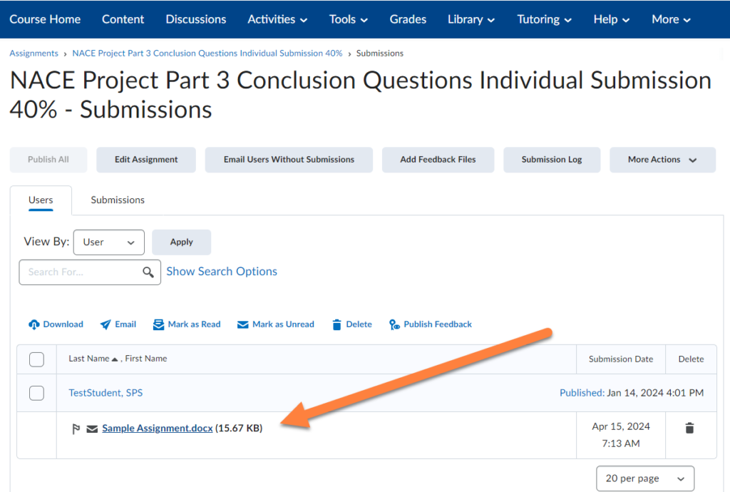 Grading – Brightspace Essentials
