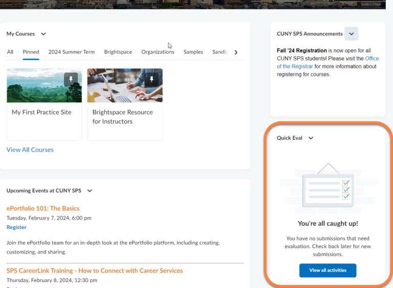 Grading – Brightspace Essentials