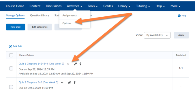 Grading – Brightspace Essentials