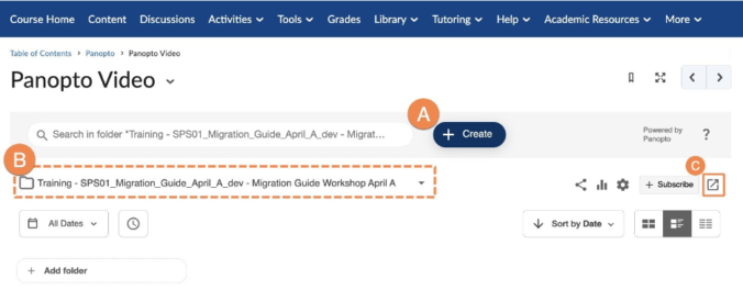 Video in Brightspace – Brightspace Essentials