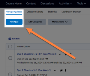 Quizzes – Brightspace Essentials