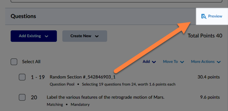 Quizzes – Brightspace Essentials