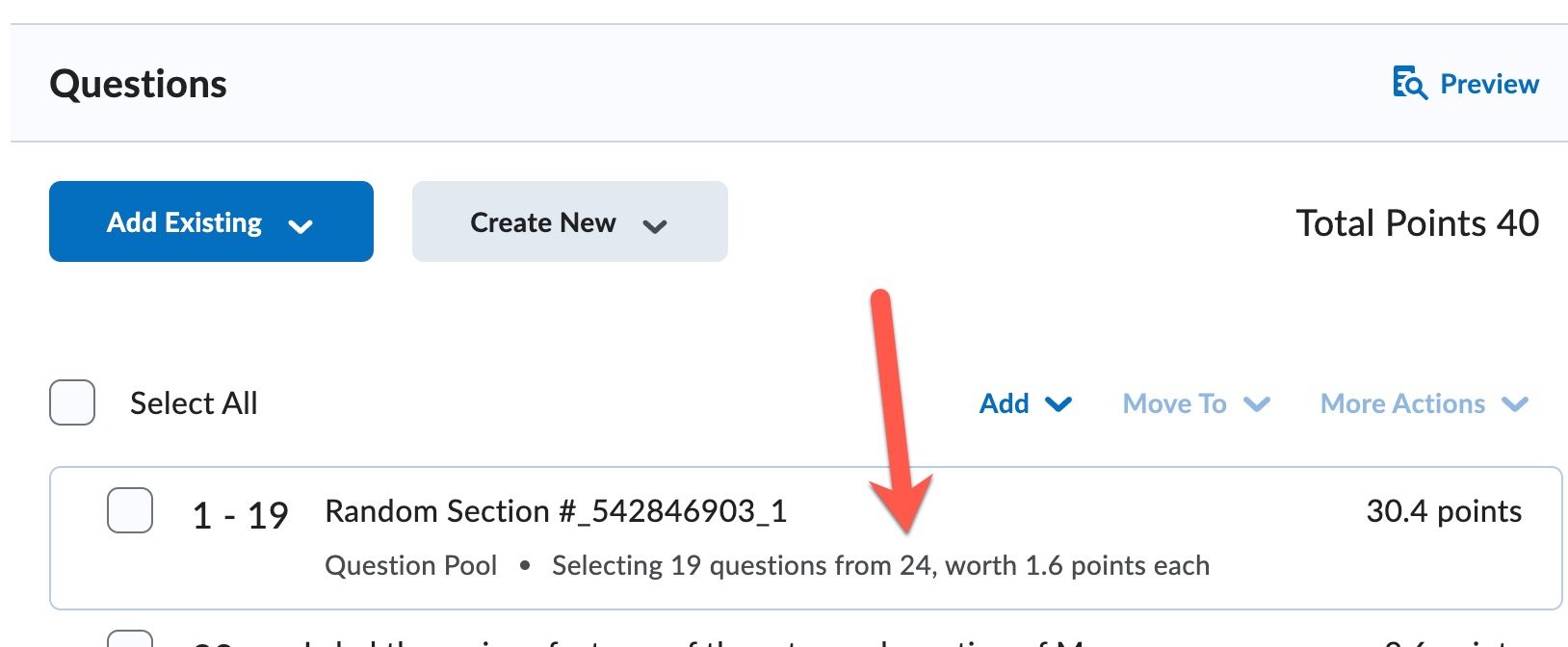 Migrated Question Pools in Brightspace – Teaching Guides