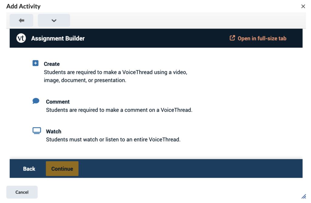 Getting Started with VoiceThread in Brightspace – Teaching Guides