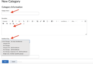 Creating Groups in Brightspace – Teaching Guides